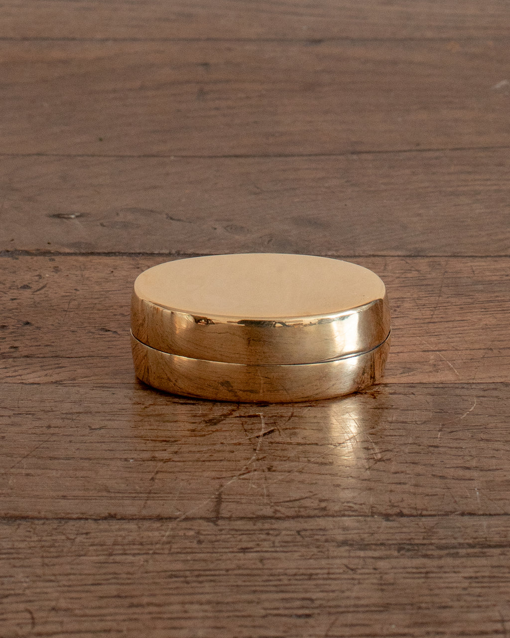 Brass oval box – The Vintage Rug Shop
